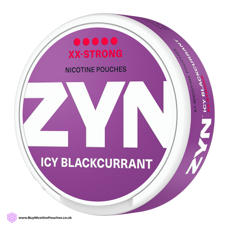 Decrease quantity for Icy Blackcurrant Nicotine Pouches by ZYN Increase ...